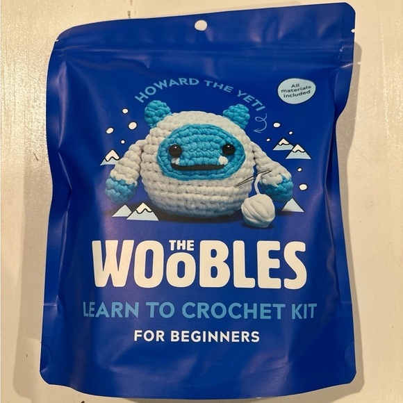Other | The Woobles Howard The Yeti Crochet Kit | Poshmark